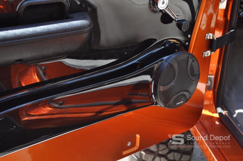 Classic Ford Bronco Audio System For Repeat Newberry Client