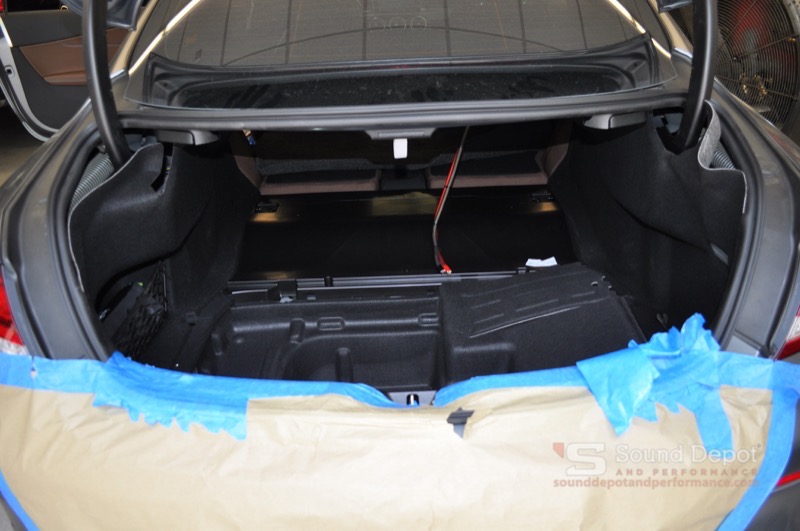 Repeat Gainesville Client Gets Mercedes C300 Bass And Tint