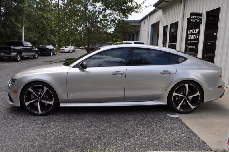 Gainesville Client Gets 2016 Audi RS7 Window Film From Sound Depot