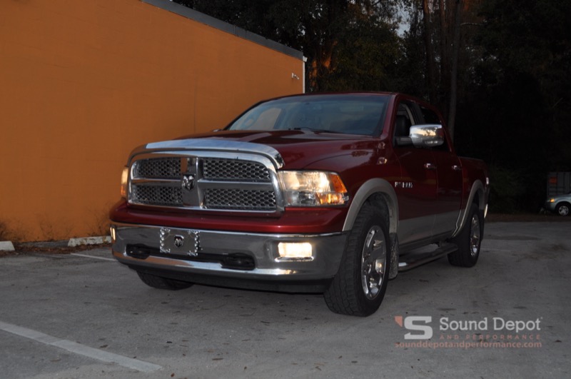Dodge Ram Audio System for Gainesville Repeat Client