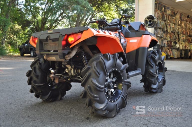 Polaris Sportsman Audio System for Gainesville Client