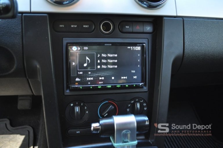 Gainesville Client Gets Ford Mustang Stereo System