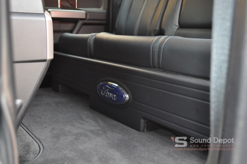 Melrose Client Upgrades Ford F-250 Audio System