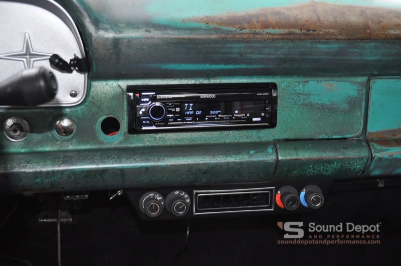 Classic Ford F-100 Audio Upgrade for Newberry Repeat Client