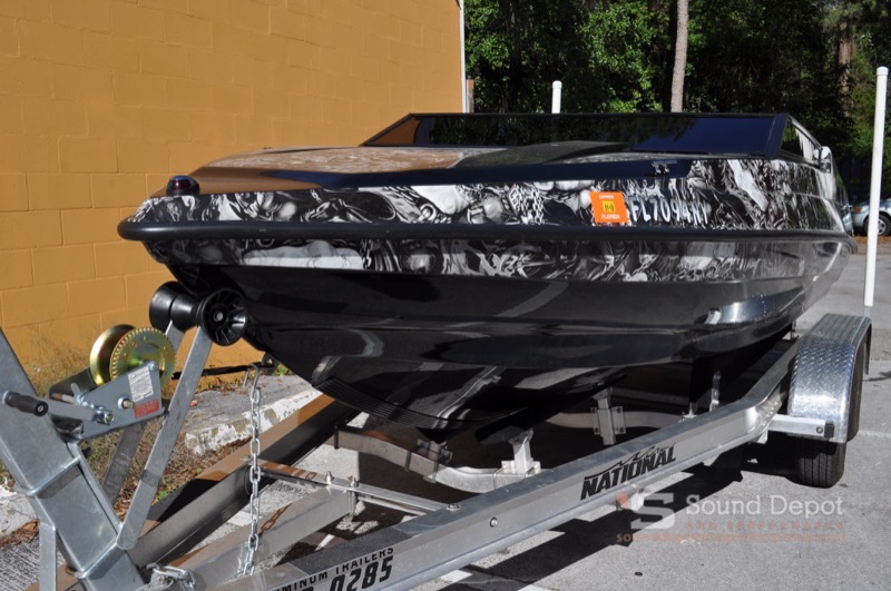 Custom Boat Audio System for Gainesville Boating Enthusiast