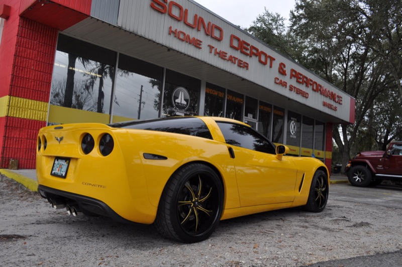 Chevrolet Corvette Audio and Technology Upgrade for Gainesville Client