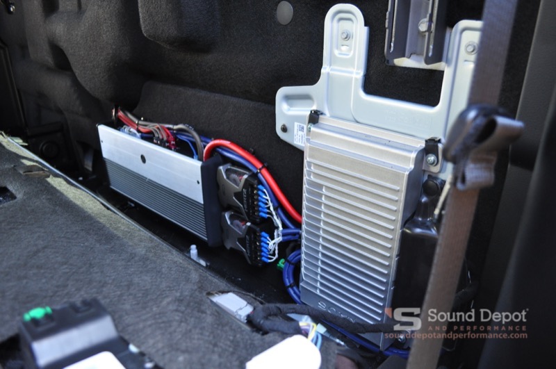 Jacksonville Client Comes to SDP for Ford F250 Audio System