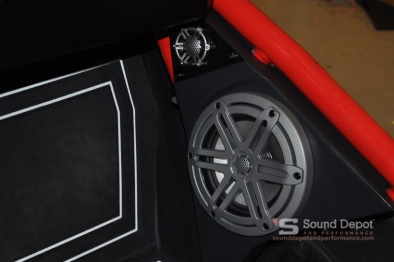 Polaris Slingshot Audio System for Gainesville Client