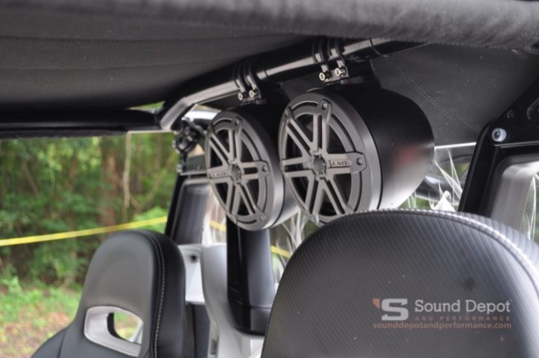 Polaris Slingshot Audio System for Gainesville Client