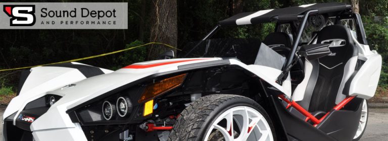 Polaris Slingshot Audio System for Gainesville Client