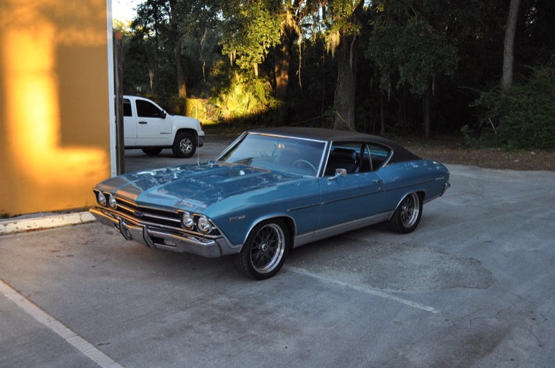 Beautiful Blue 1969 Chevrolet Chevelle Gets Bass Upgrade