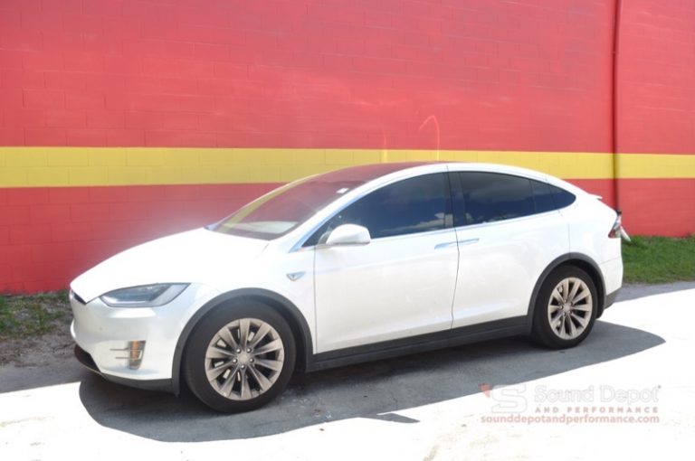Tesla Model X Window Tint for Gainesville Client