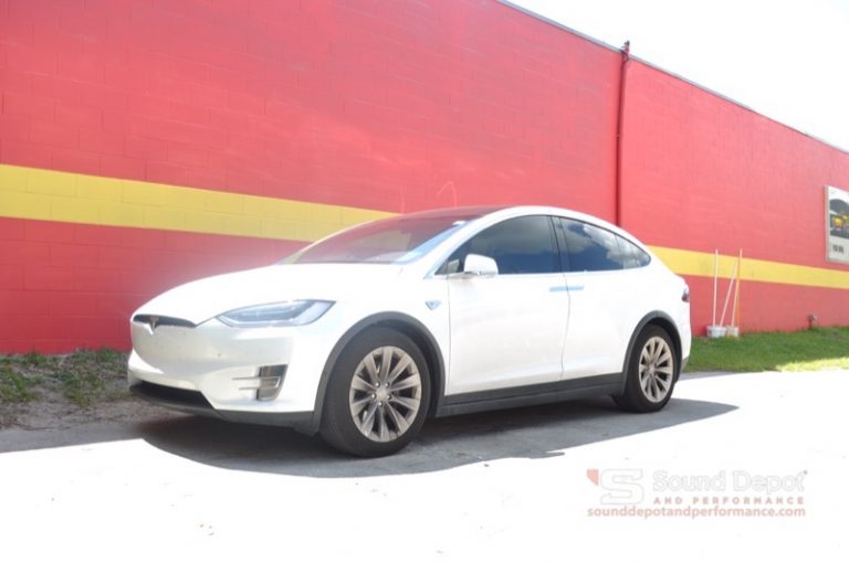 Tesla Model X Window Tint for Gainesville Client